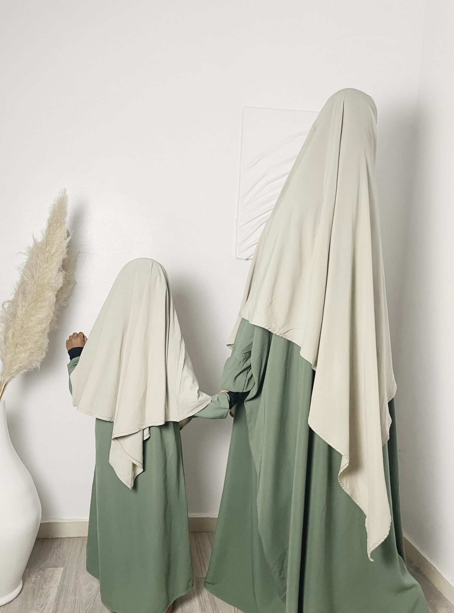 Khimar XtraLong 2 en 1 Al Mouslimate option niqab